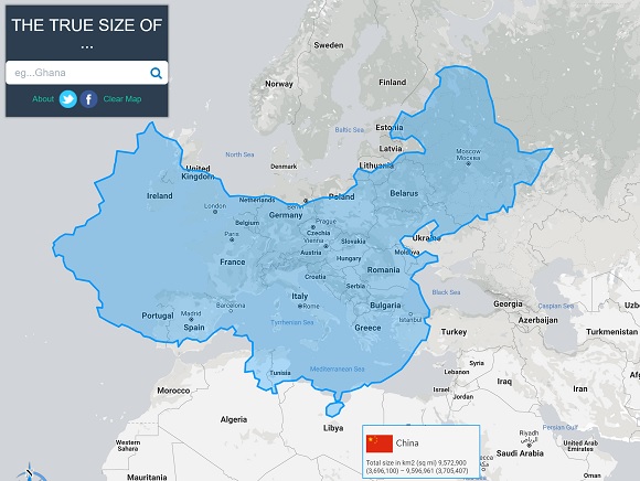 The True Size – ICTmagic
